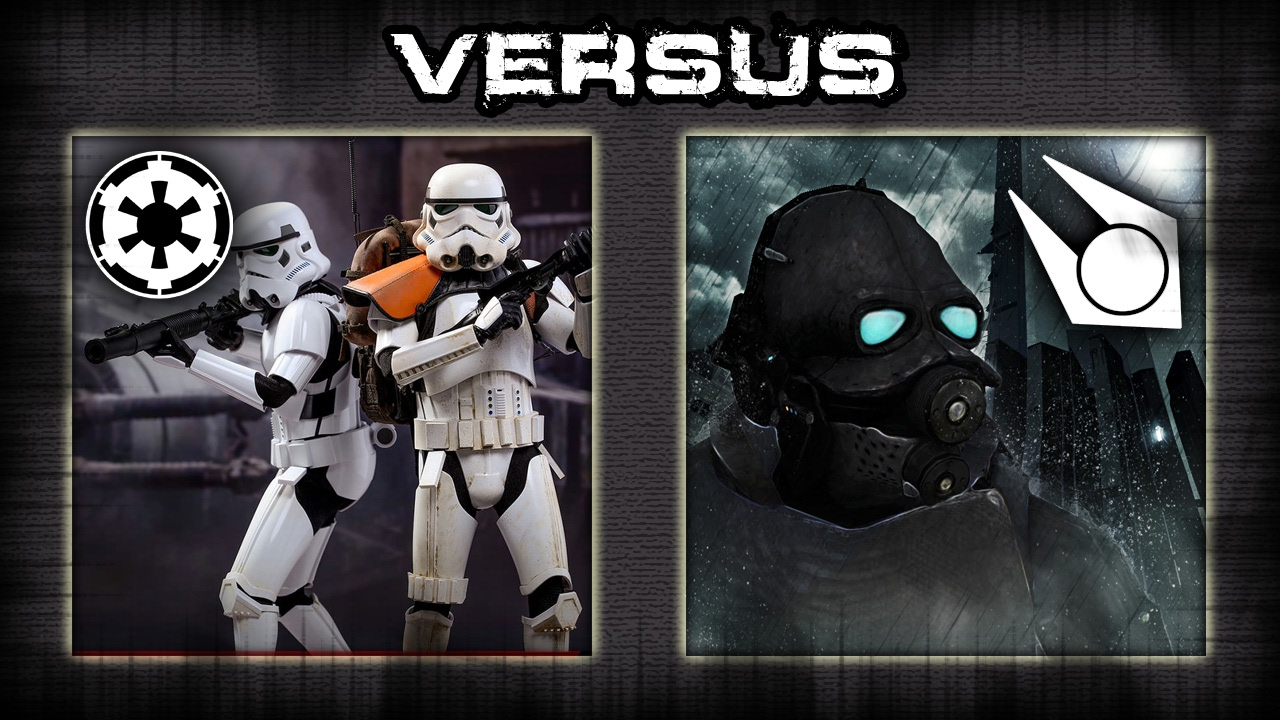 Imperial Stormtroopers vs. Combine Overwatch (Star Wars vs. Half-Life 2 ...