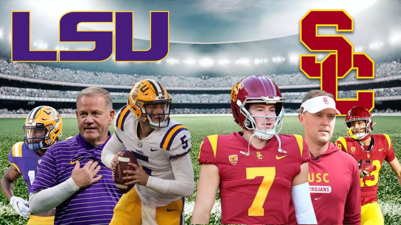 LSU Tigers v USC Trojans | Week 1 2024 | SEC v BIG 10 (Top 25 Matchup ...