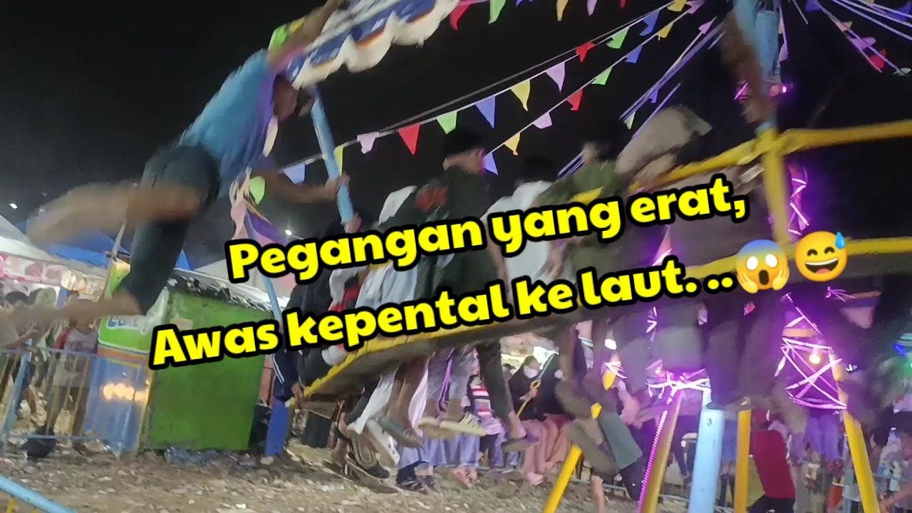 Wahana Komedi Ombak Banyu... || pasar malam #rides #shortvideo # ...