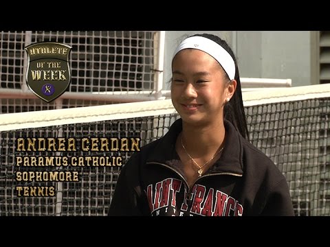 Athlete of the Week: Andrea Cerdan -- 9/26/16 - YouTube