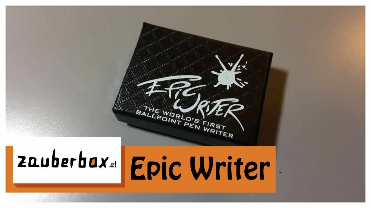 Epic Writer - Daumenschreiber - Swami - Review | Zauberbox TV - YouTube