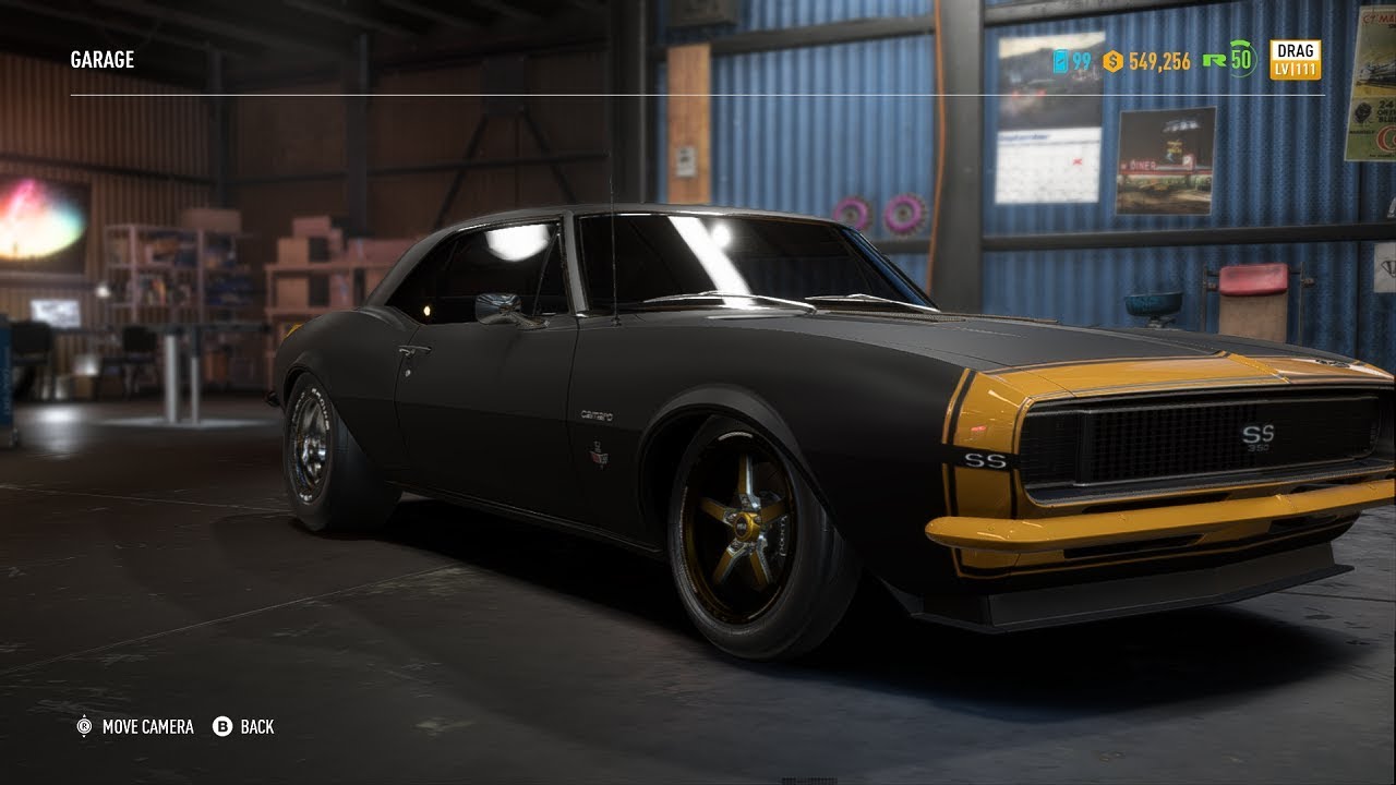 NFS PAYBACK - Chevrolet Camaro SS customisation + Air Suspension - YouTube