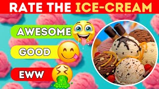 Ice Cream Flavors Tier List 🍦 Rate the Ice Cream Flavo... | Doovi