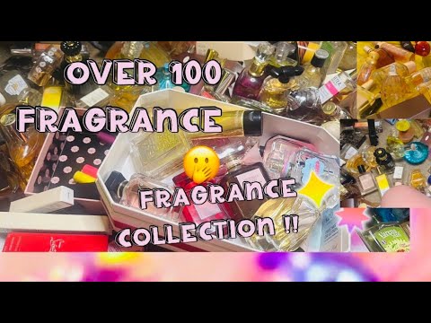 HUGE FRAGRANCE COLLECTION over 100+ !!☕️🥰🔥🚨#fragrance - YouTube