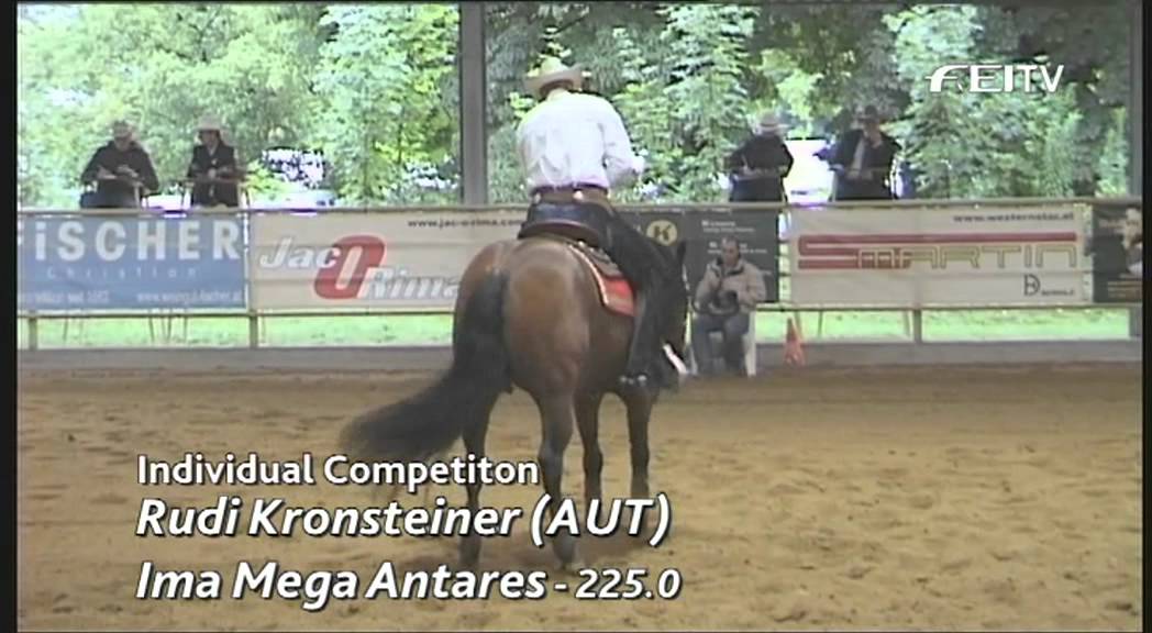 FEI European Reining Championships 2011 - Event Report - YouTube
