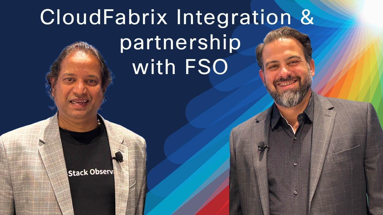 CloudFabrix Integration with Cisco's FSO Platform - YouTube