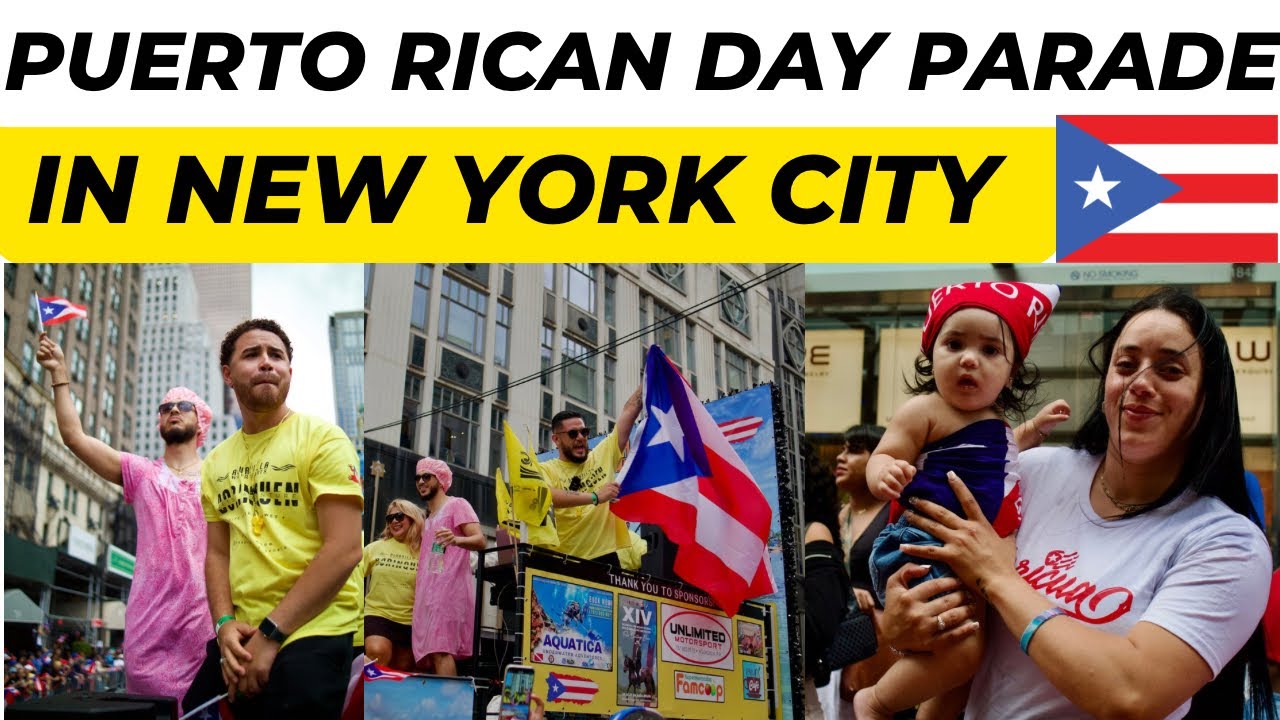 Puerto Rican Day Parade 2024 | BIGGEST Latin Celebration in NYC - YouTube