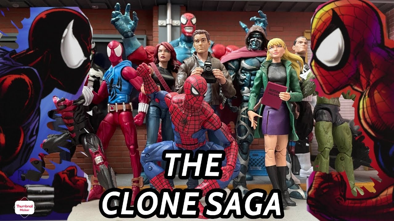 Marvel Legends: Team Building the entire Clone Saga: Act 1. - YouTube