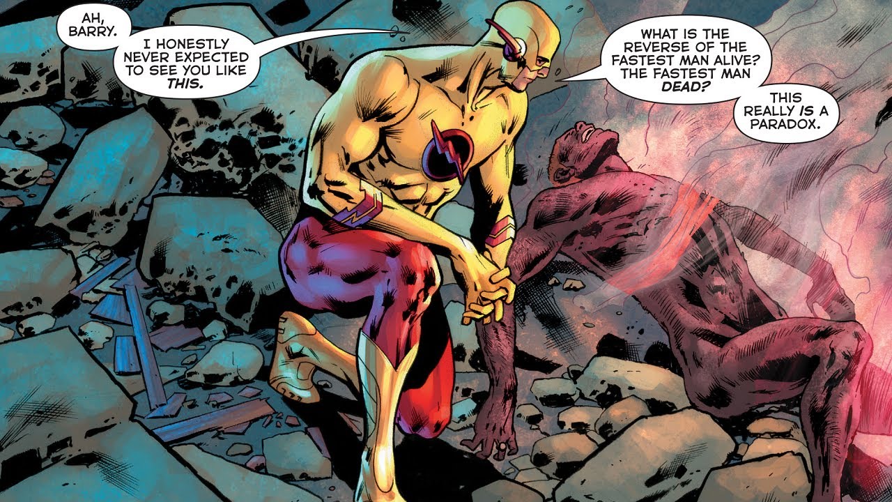Barry Allen dies, and the Reverse-Flash becomes a hero - YouTube