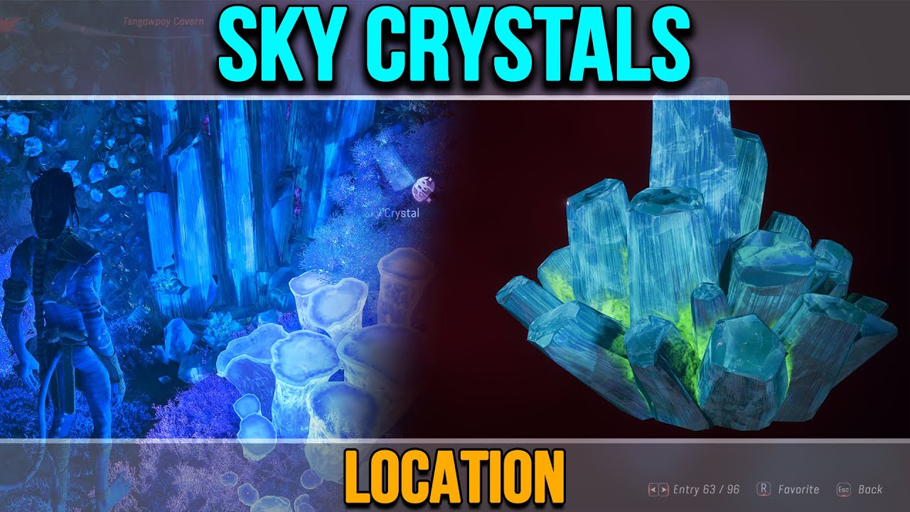 How to Get Sky Crystals in Avatar Frontiers Of Pandora From The Ashes ...