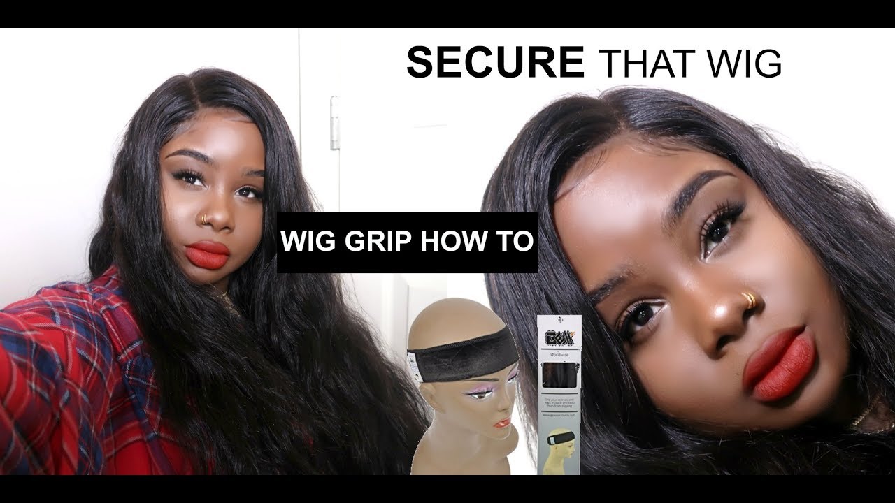 THE 411on the Wig Grip & how lay your wig ft. Wiggins Hair - YouTube
