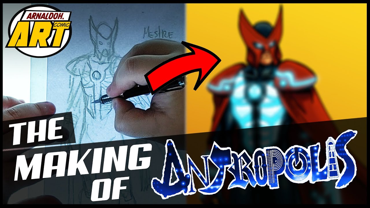 The Making of Antropolis #1: Axis (formerly known as The Spirit Man ...