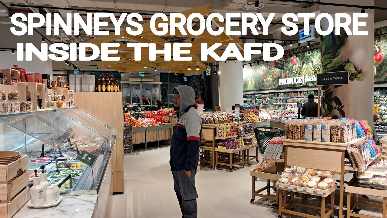 Spinneys Store Inside The KAFD Riyadh Saudi Arabia - YouTube