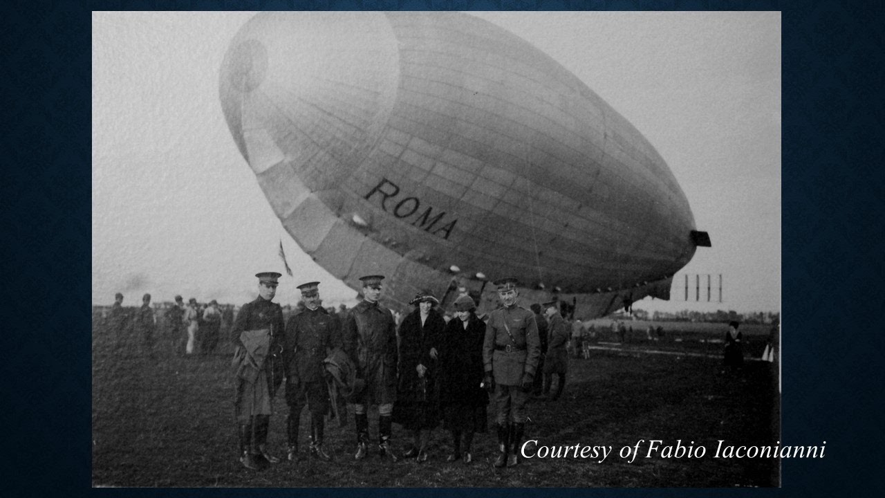 The Airship Roma Crashes In Hampton Roads History - YouTube