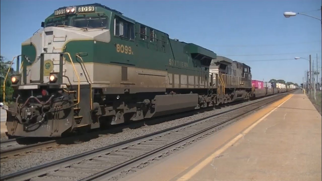 Railfan Archives: NS 8099 leads 21Z thru South Bend | 6/6/2020 - YouTube