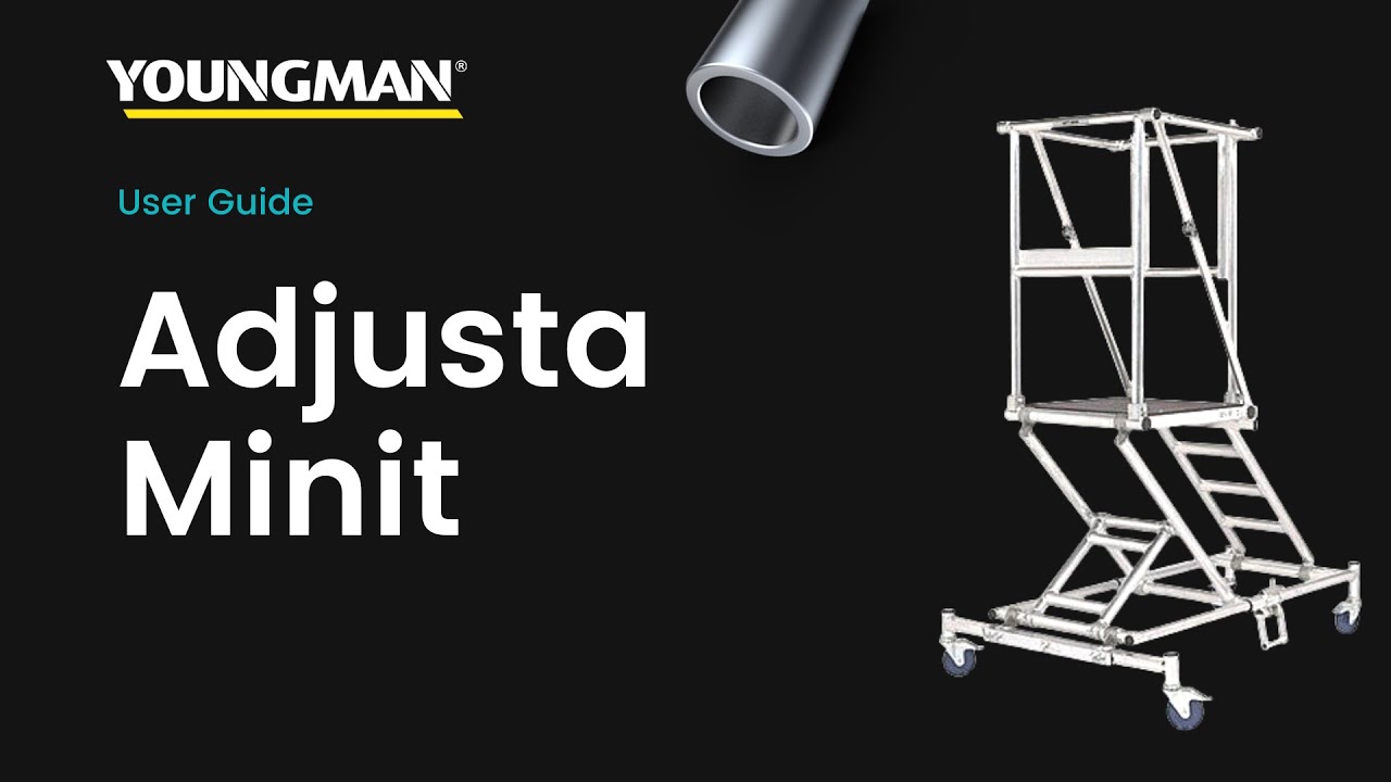 Height Adjustable Work Platform - Adjusta Minit Demonstration, Features ...
