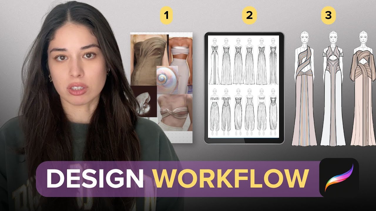 How to Design Clothes on the iPad | Full Tutorial for Beginners - YouTube