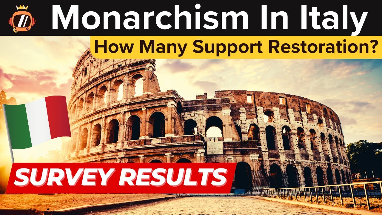How Many Italians Want Kingdom Back - Italy Monarchy Survey - YouTube