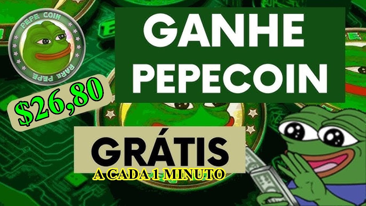 COMO GANHAR MUITO PEPECOIN DE GRAÇA POR MINUTO / Pepe Coin Faucet ...