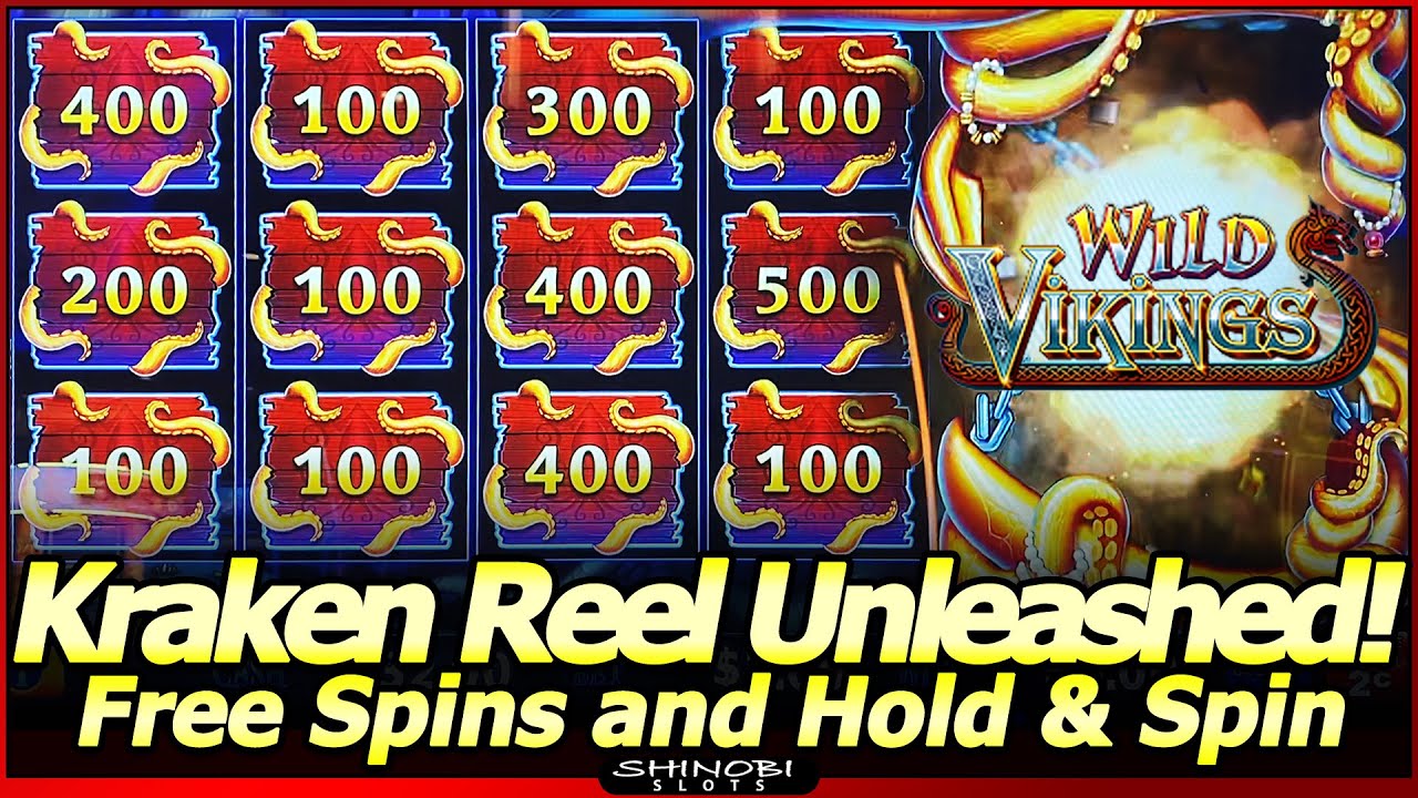Kraken Reel Unleashed! Free Spins Bonus and Hold and Spin Feature in ...