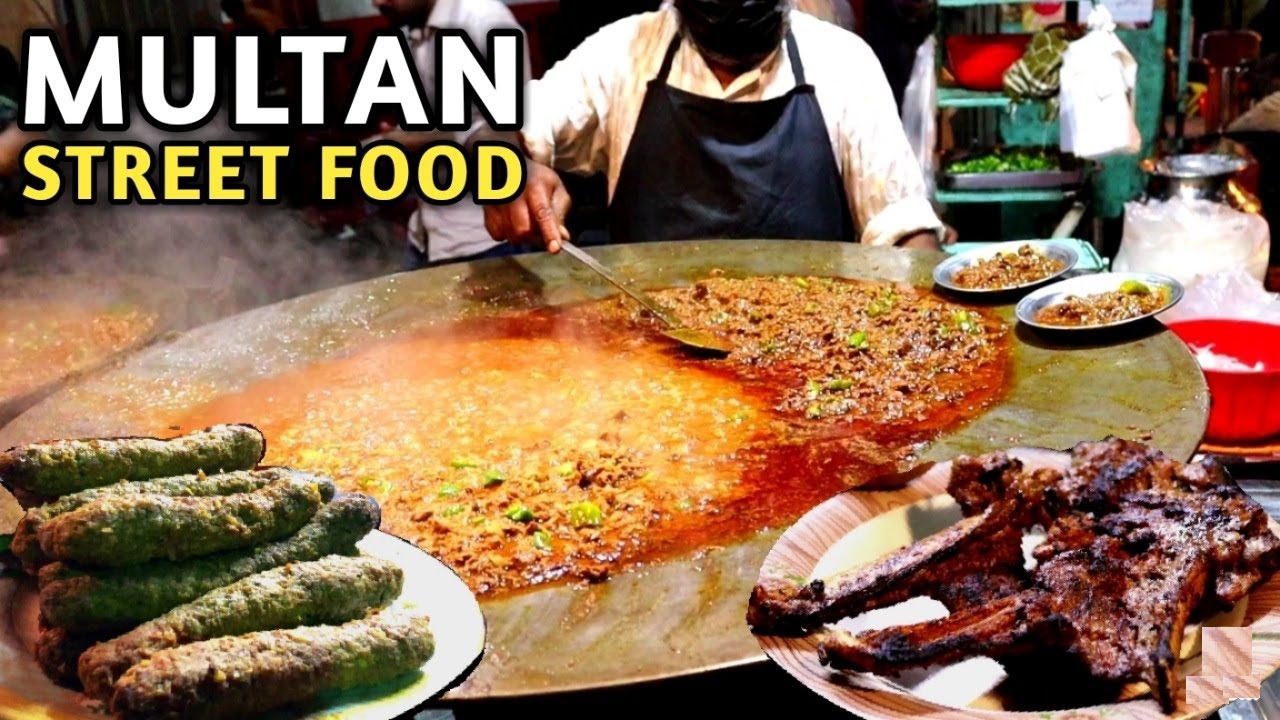 Multan Street Food | Unique Type of Mutton & Beef Champ | Multan - YouTube