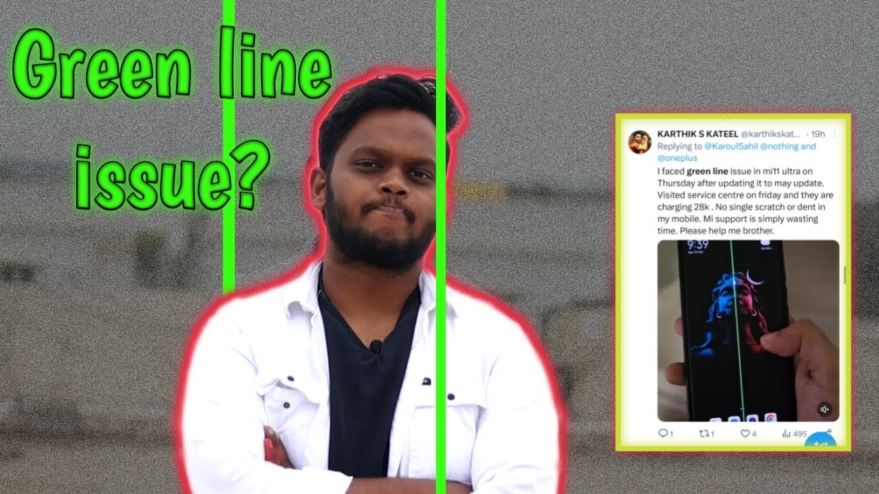 Green line issue on smartphone ! what's happening to smartphones ...