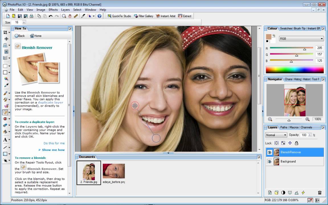 Serif PhotoPlus X3 Tutorial - The Makeover Studio - YouTube