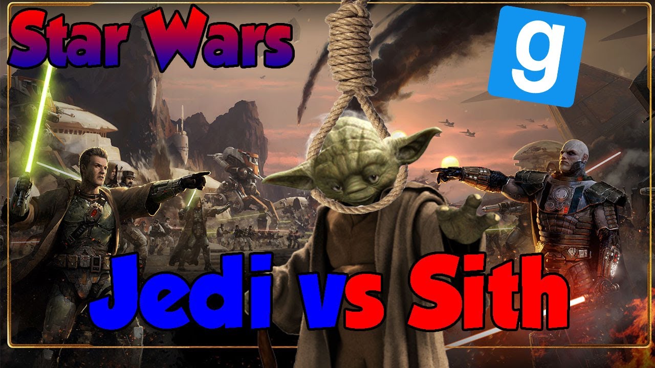 Star Wars - Jedi vs Sith (Gmod) - Je finis toujours pendu ! - YouTube