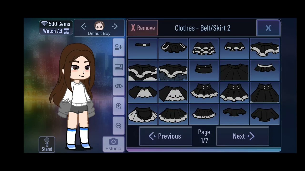 cómo hacer a mini en gacha club owo - YouTube