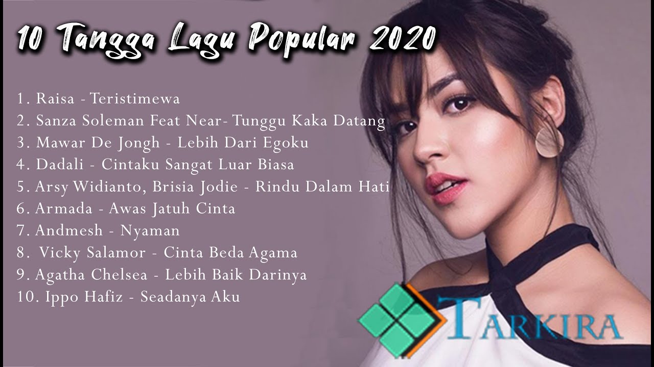 10 Tangga Lagu Popular 2020 - YouTube