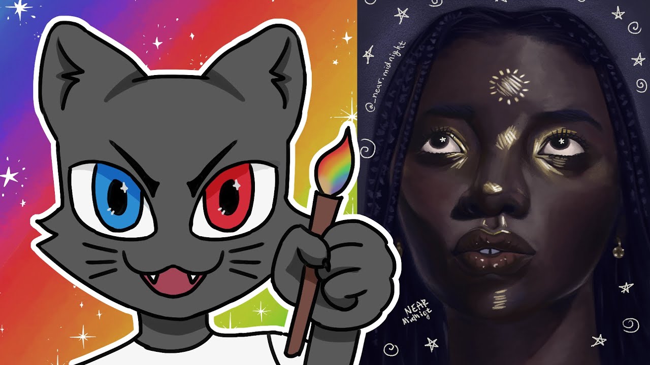 I Drew This on ONE Layer! - Art Challenge - YouTube