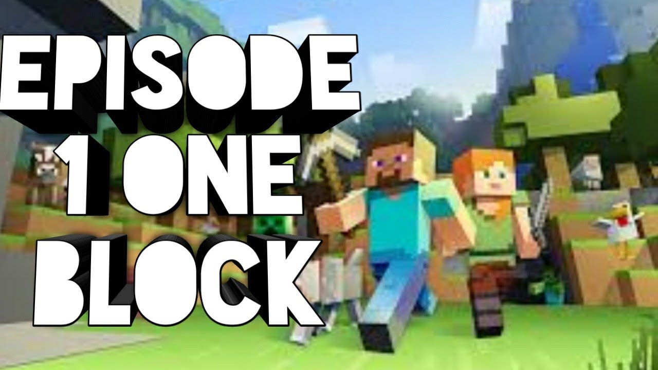 minecraft one block - YouTube