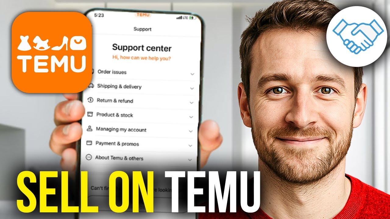 How To Sell Something On Temu - Become a Temu Seller - YouTube