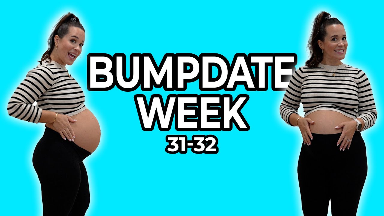 31-32 Weeks Bumpdate: Baby Products, Emotions, & Symptoms - YouTube