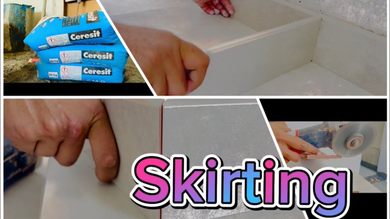 Smooth way to fix skirting (60*10) Chek it out - YouTube