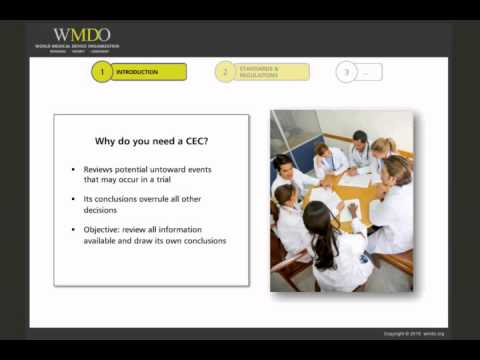 Clinical Events Committee (CEC) Establishment - YouTube