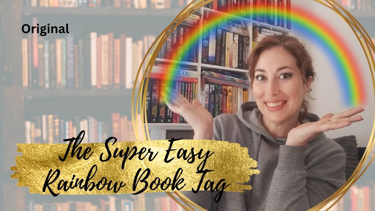 The Super Easy Rainbow Book Tag (Original) - YouTube