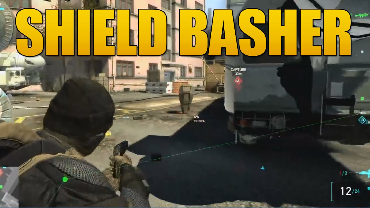 SHIELD BASHER - Ghost Recon Phantoms Funny Moments - YouTube