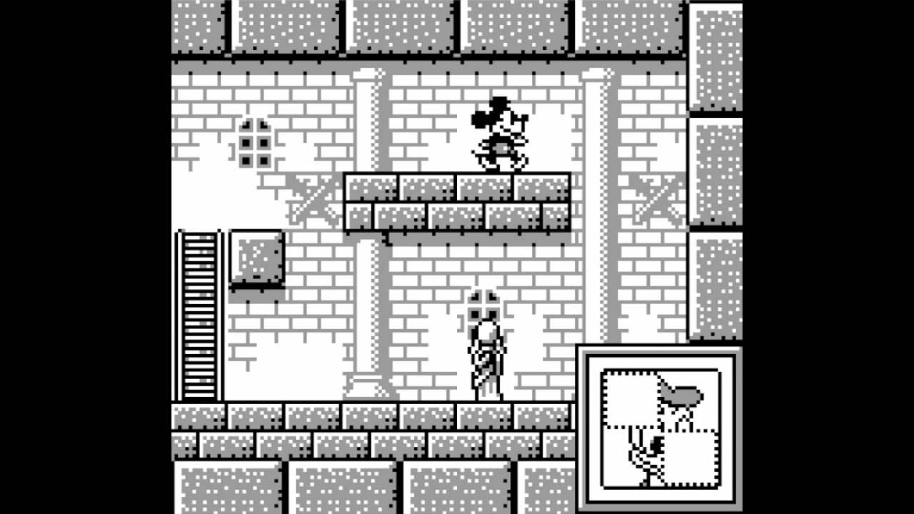 MICKEY MOUSE GAMEPLAY for the Game Boy - YouTube