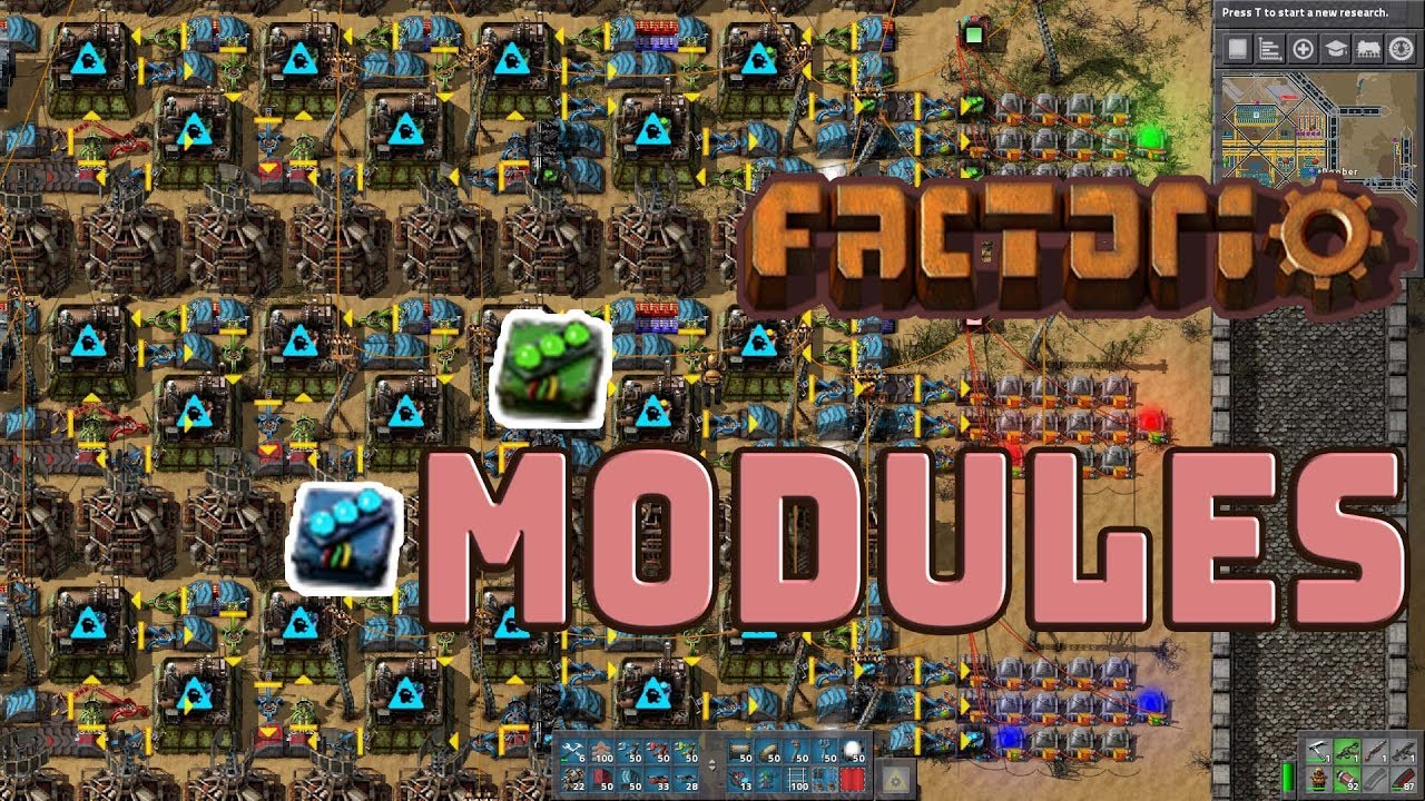 FACTORIO 0.16 | Modules - Episode 21 - YouTube
