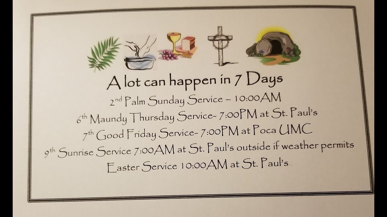 Easter Sunday April 9th 10:00AM Worship Service - YouTube