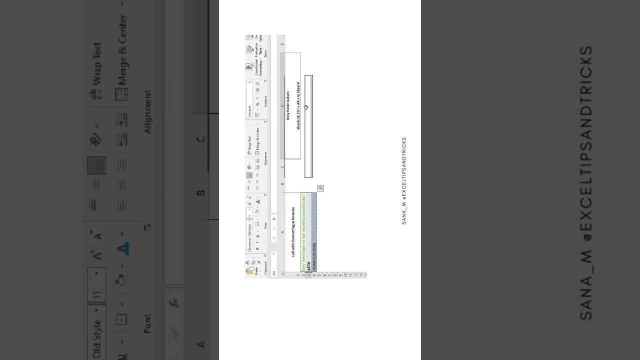 How To Copy Only Values In Excel YouTube How To Copy Only Values In Excel YouTube