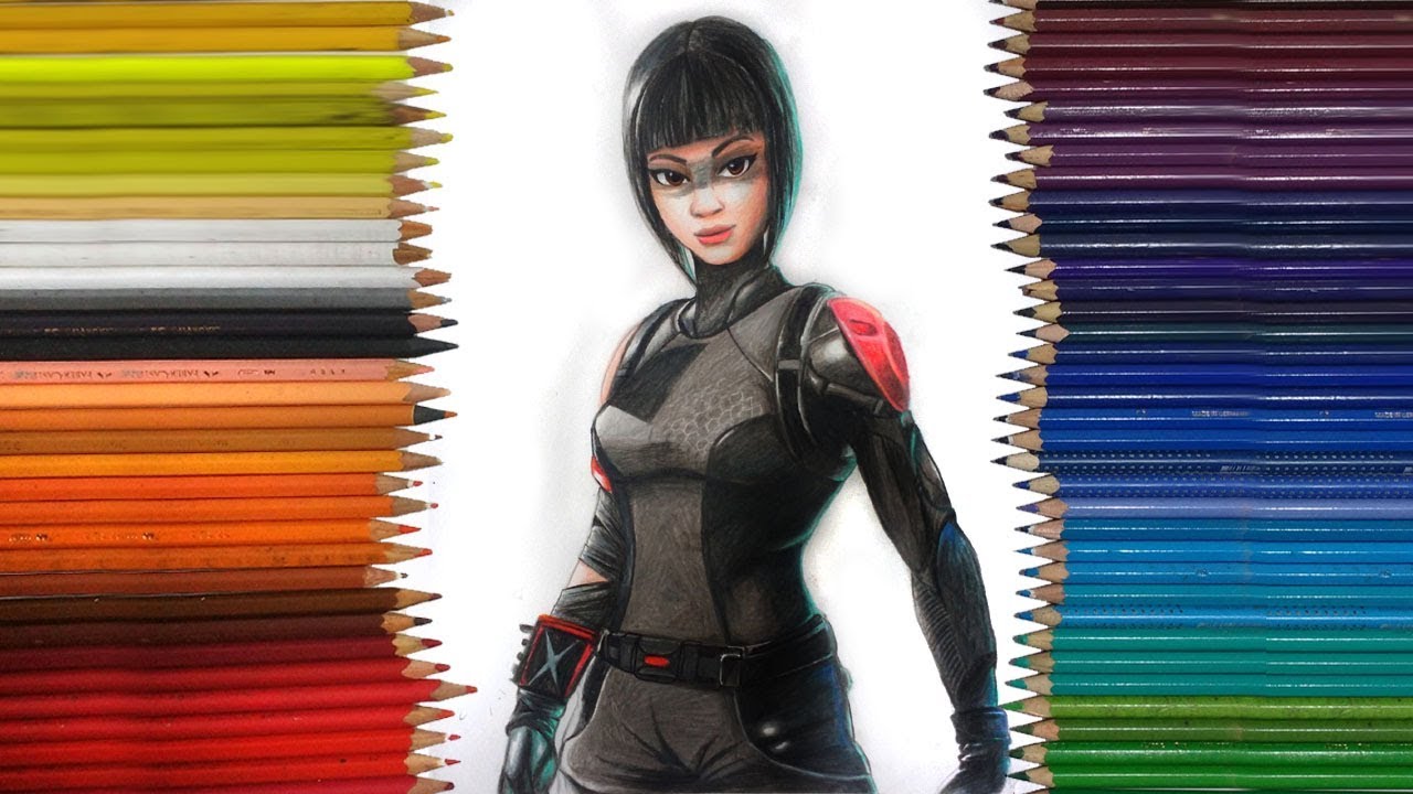 Desenhando Fortnite - Shadow Ops ( Drawing ) - YouTube