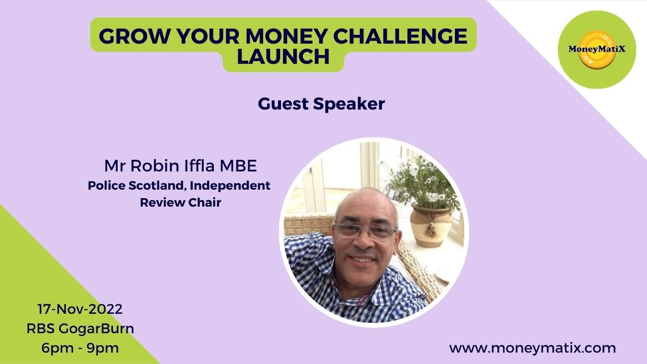 Robin Iffla MBE - Key Note speaker @girlmoneygeeks GrowYourMoney ...