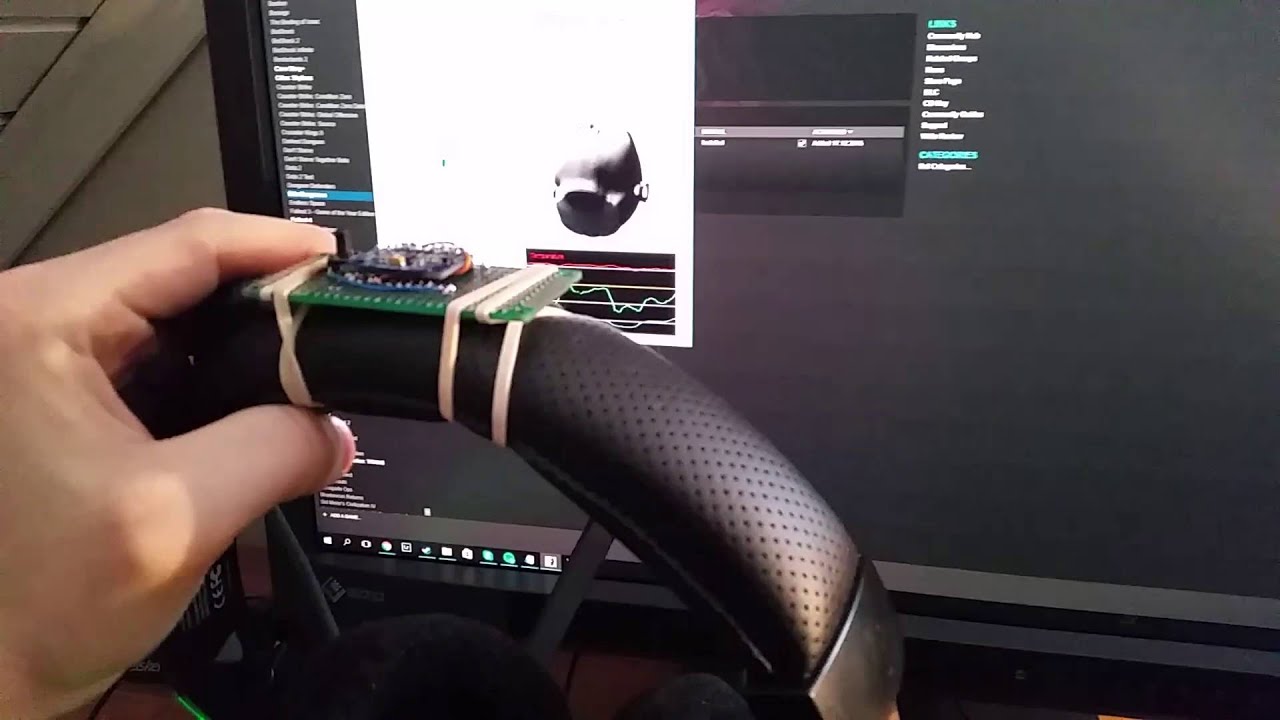 Initial tests of EDTracker after assembly and calibration - YouTube