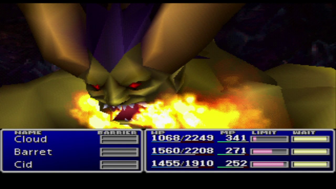 Final Fantasy VII - Gaea's Cliff [PSX GAMEPLAY] - YouTube