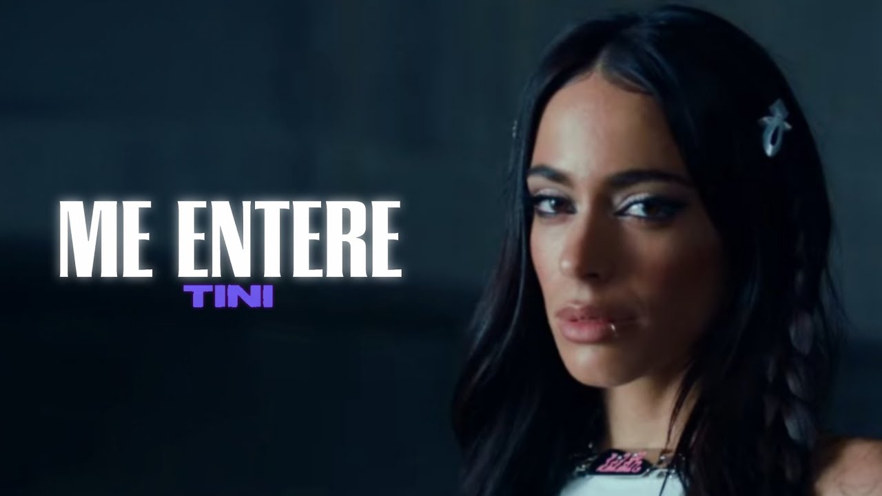 TINI - Me Enteré (Solo Version / Official Video) - YouTube
