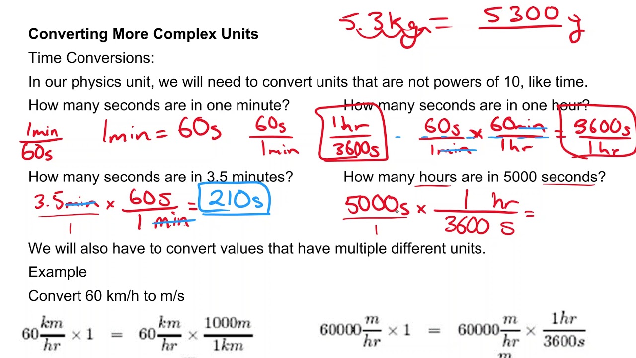 Science 10: B 0.3 Unit Conversions - YouTube