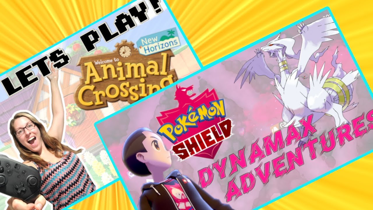 ANIMAL CROSSING AND SHINY HUNTING!!! (animal crossing X pokemon shield ...