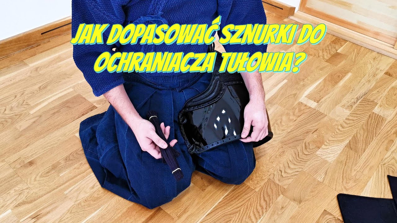 Jak dopasować sznurki do ochraniacza tułowia? | How to fit the strings to the torso protector ...